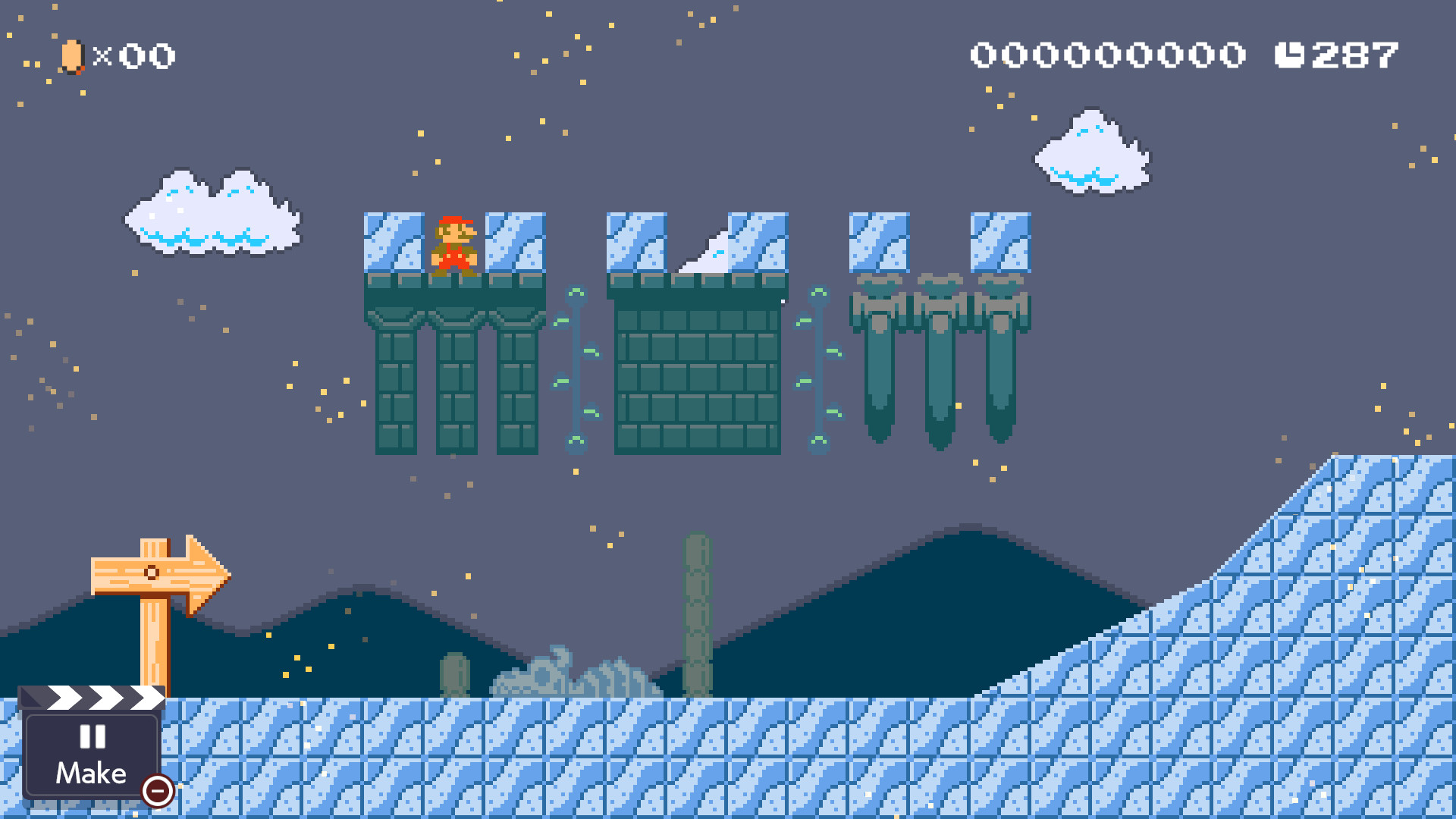 SMM2 - Snowy Desert Mod [Super Mario Maker 2] [Works In Progress]