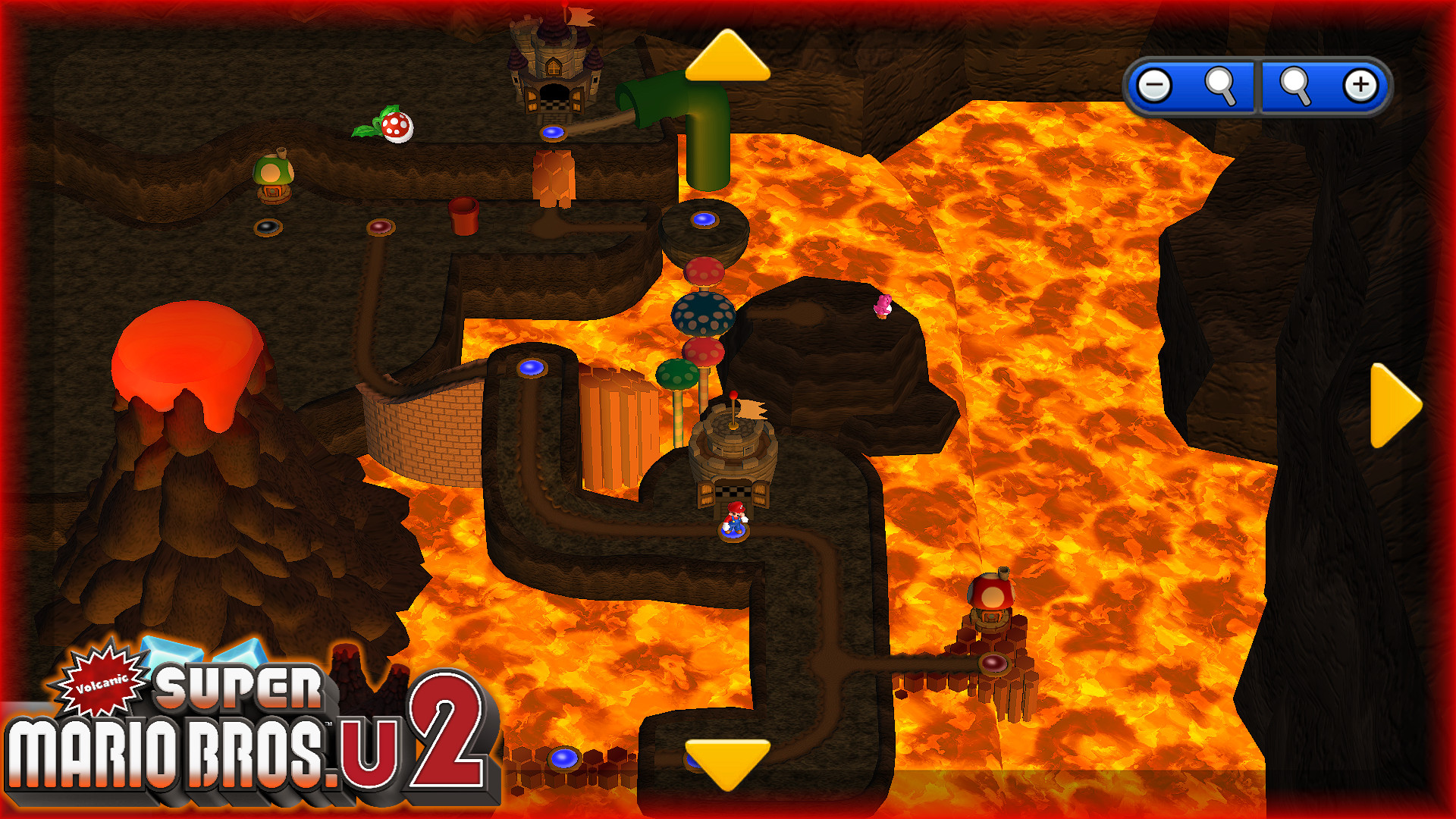 Volcanic Super Mario Bros U 2 [New Super Mario Bros. U / New Super ...