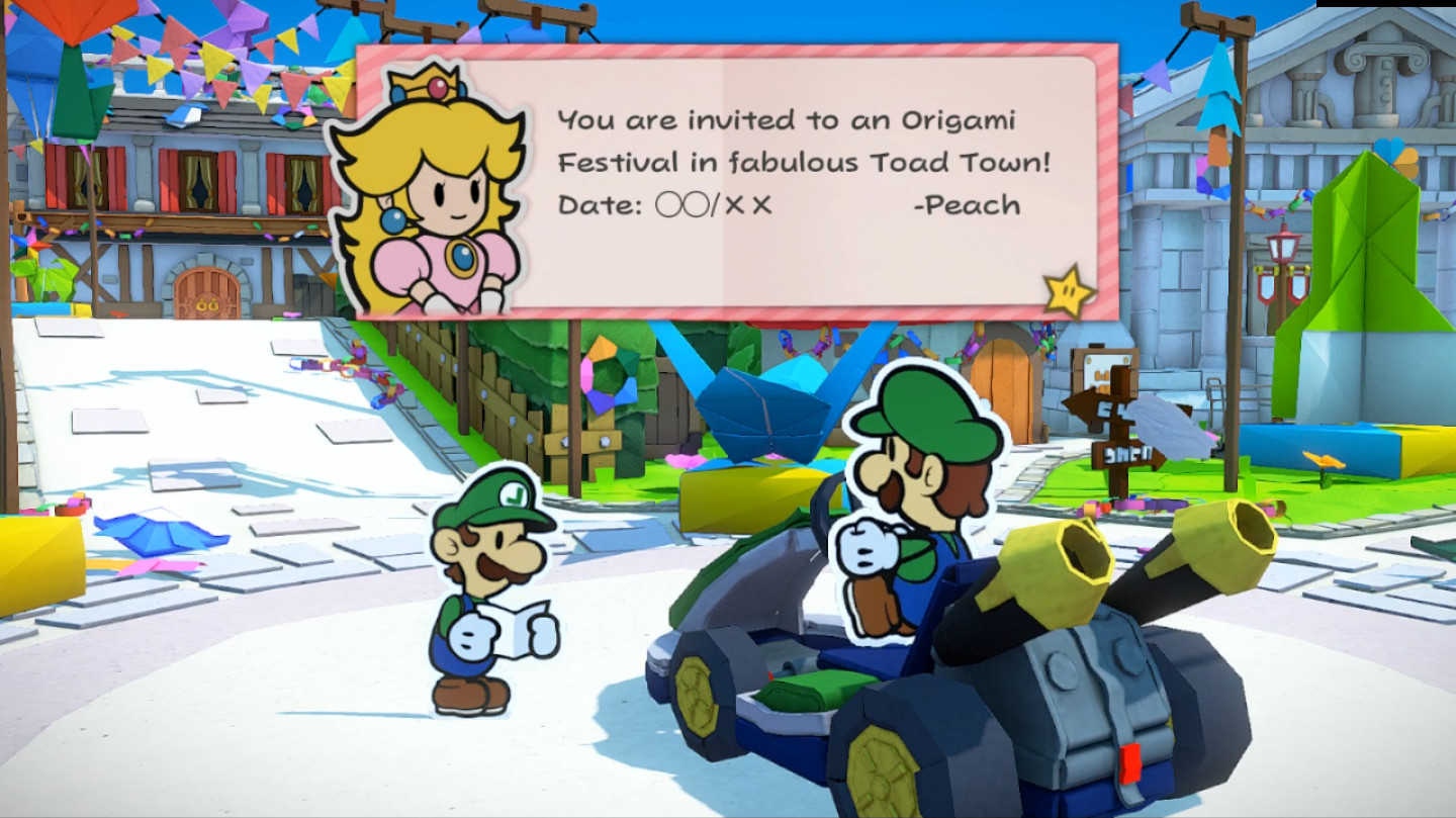 Paper Luigi: The Origami King [Paper Mario: The Origami King] [Works In ...