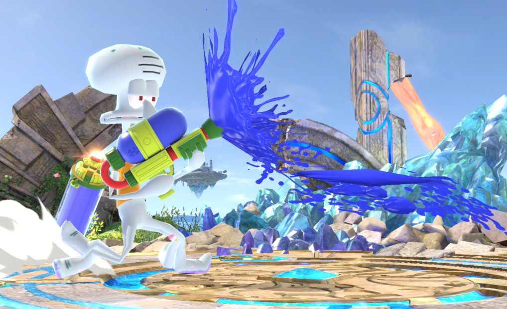 Squidward (Inkling) [Super Smash Bros. Ultimate] [Works In Progress]