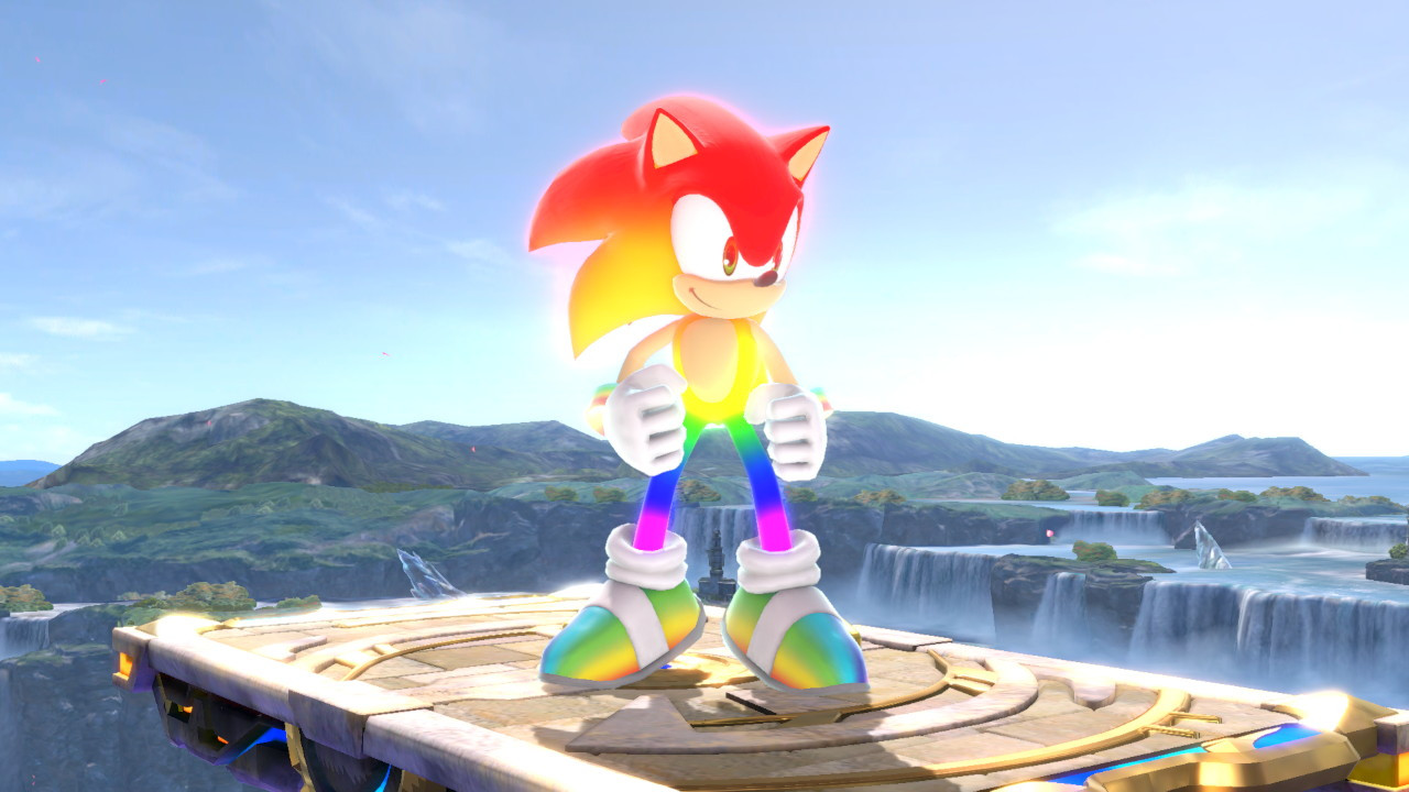 Rainbow Sonic [Super Smash Bros. Ultimate] [Works In Progress]