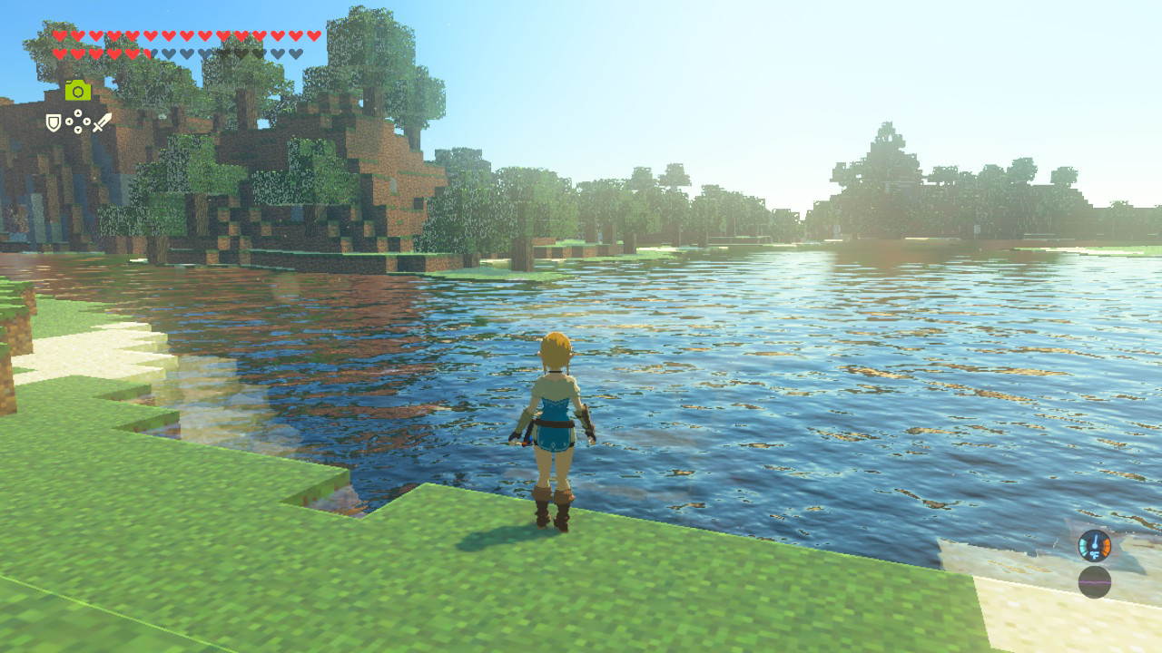 Minecraft world [The Legend of Zelda: Breath of the Wild (Switch ...