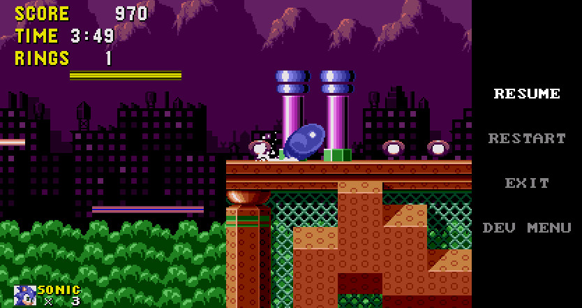 Modgen Classic Sonic in Sonic 1! [Sonic the Hedgehog (2013)] [Works In ...